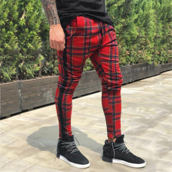 Men's Casual Plaid Sweatpants | ZORKET