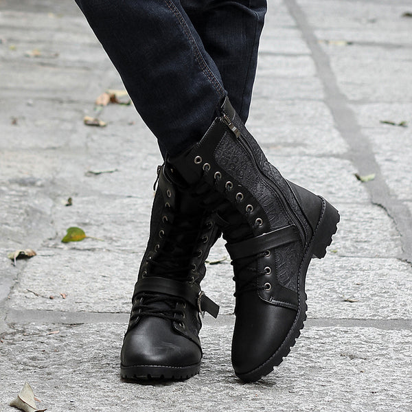 Men's Spring High Boots | ZORKET