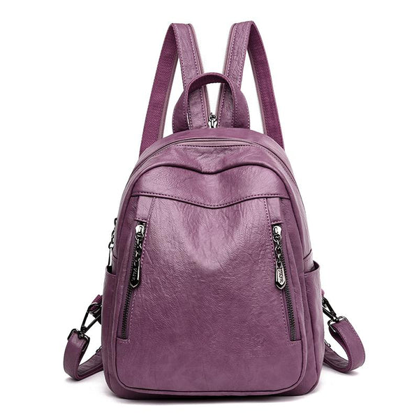 Women's Backpack With Zippers And Tassel | ZORKET | ZORKET