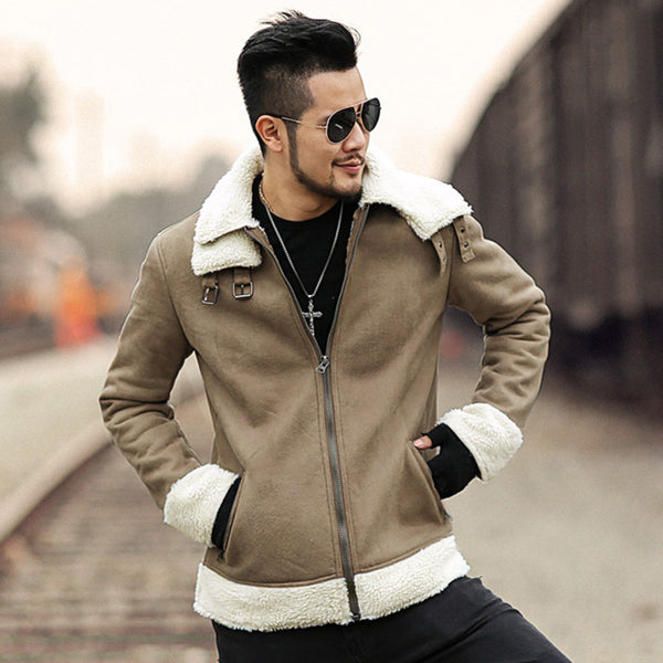 Men's Winter Faux Fur Jacket | ZORKET