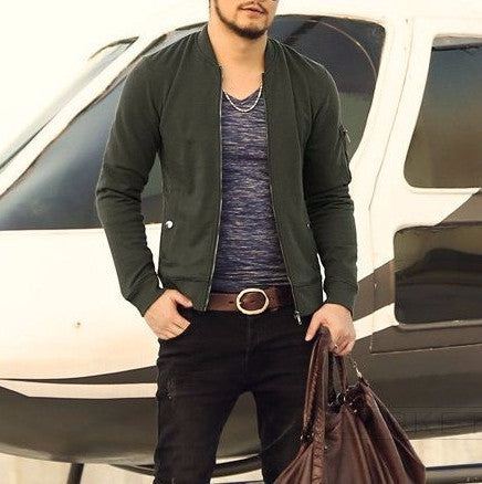 Zorket | Slim Casual Men's Jacket With Zipper | ZORKET