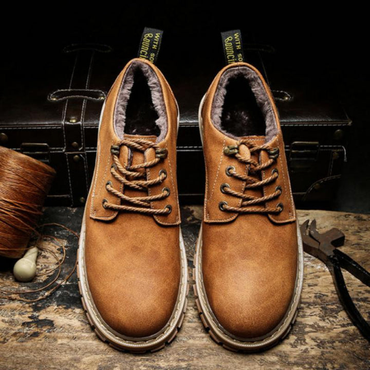 Men's Leather Waterproof Short Shoes | ZORKET | ZORKET