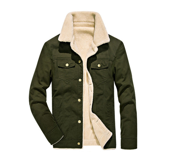 Men's Winter Warm Air Force Pilot Jacket With Fur Lining | ZORKET | ZORKET