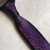 Stylish Classic Male Necktie With Border | ZORKET