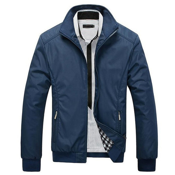 Men's Casual Jacket High Quality Spring Regular Slim Coat For Male | ZORKET