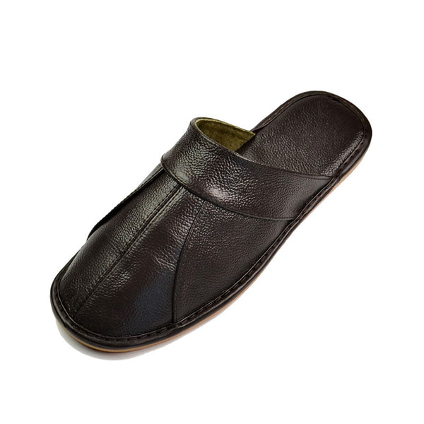 Men's Spring Soft Genuine Cow Leather Slippers | ZORKET | ZORKET