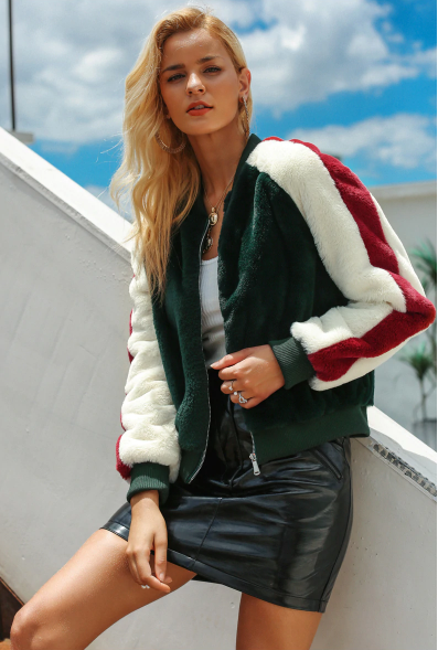 Women's Autumn Furry Faux Fur Coat | Lady Winter Casual Coat | ZORKET ...