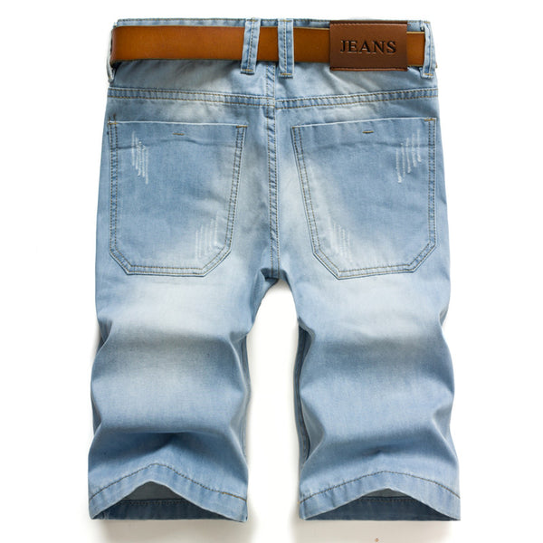 Light Color Summer Men's Denim Shorts | ZORKET