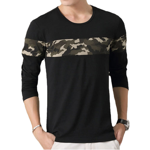 Men's Long Sleeved O-neck T-Shirt | ZORKET