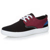 Men's Mixed Colors Lace Up Canvas Loafers | ZORKET