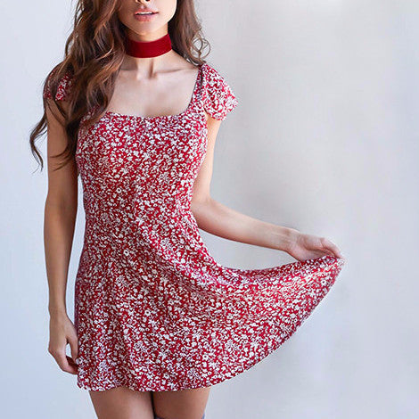 Summer Short Backless Dress | ZORKET