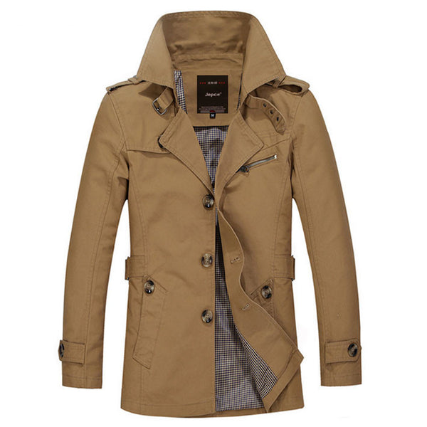 Men's Autumn / Spring Overcoat | Jackets & Trench Coats | Zorket | ZORKET