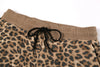 Men's Casual Cotton Leopard Print Shorts | ZORKET