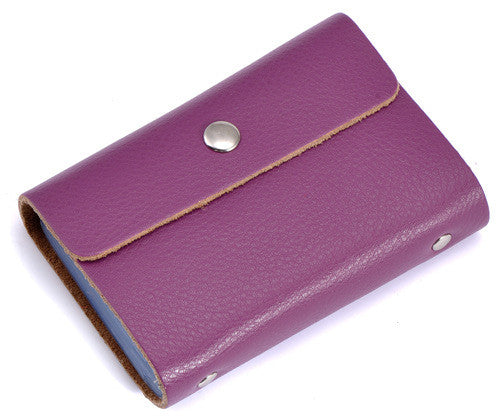 Simple Design Business Genuine Leather Credit Card Holder | ZORKET
